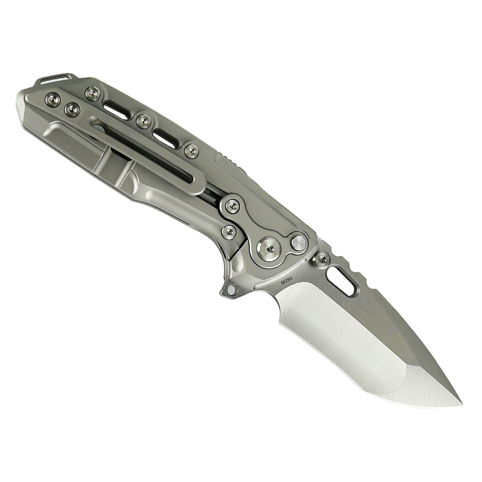 T1000-V2 Titanium Bead Blast Stonewash Flats Satin finish – Reate Knives