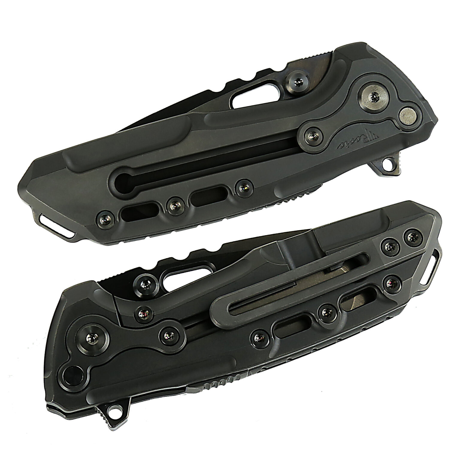 T1000-V2 Titanium black DLC Satin finish then DLC – Reate Knives