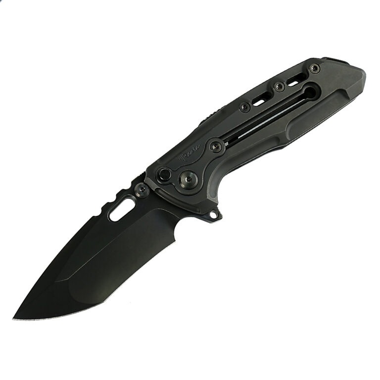 T1000-V2 Titanium black DLC Satin finish then DLC – Reate Knives