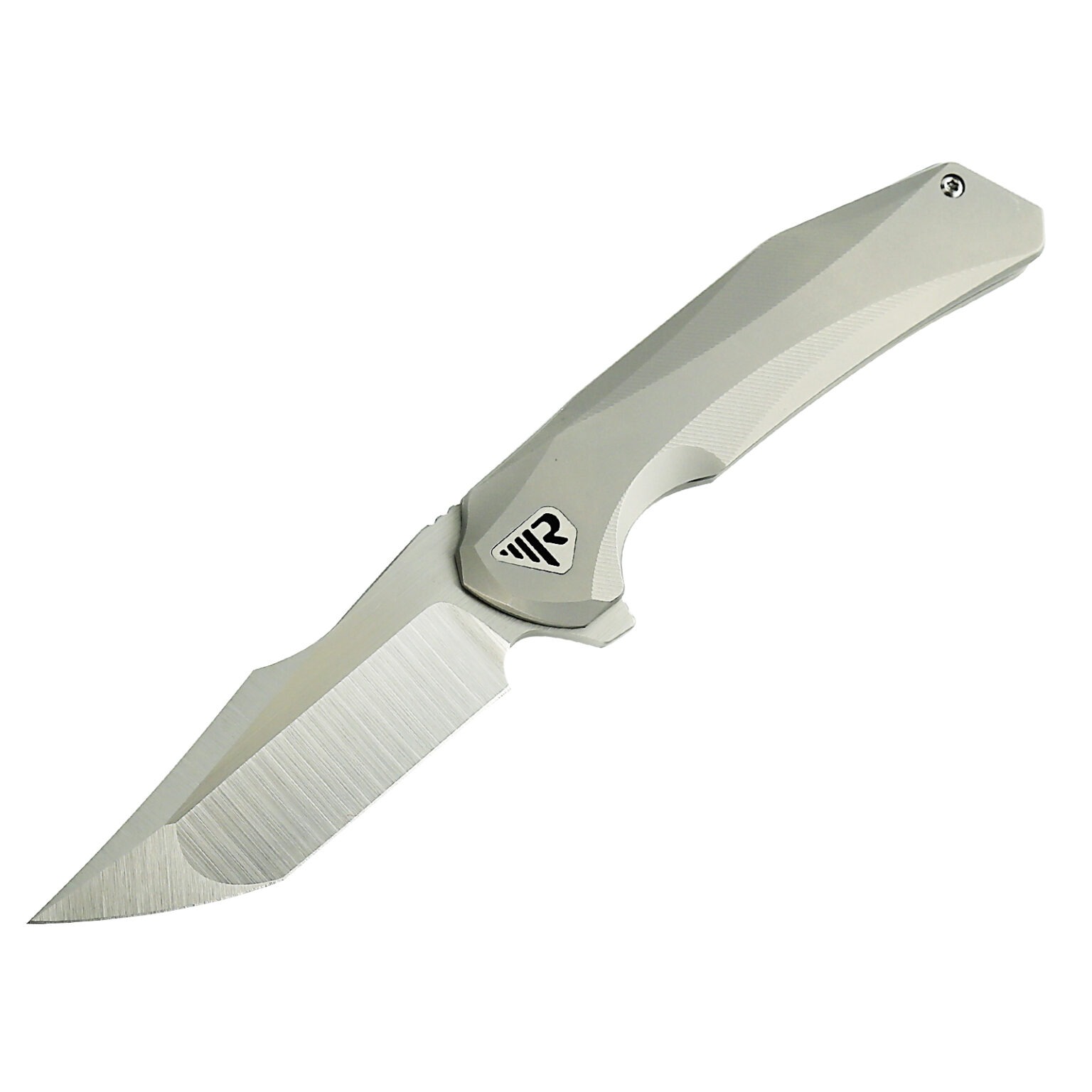Z555 Titanium bead blast handle Titanium bead blast clip – Reate Knives