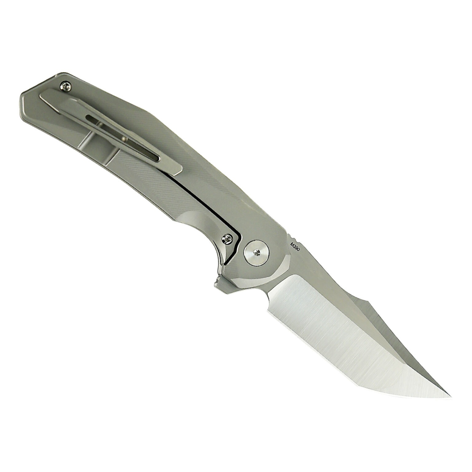 Z555 Titanium bead blast handle Titanium bead blast clip – Reate Knives