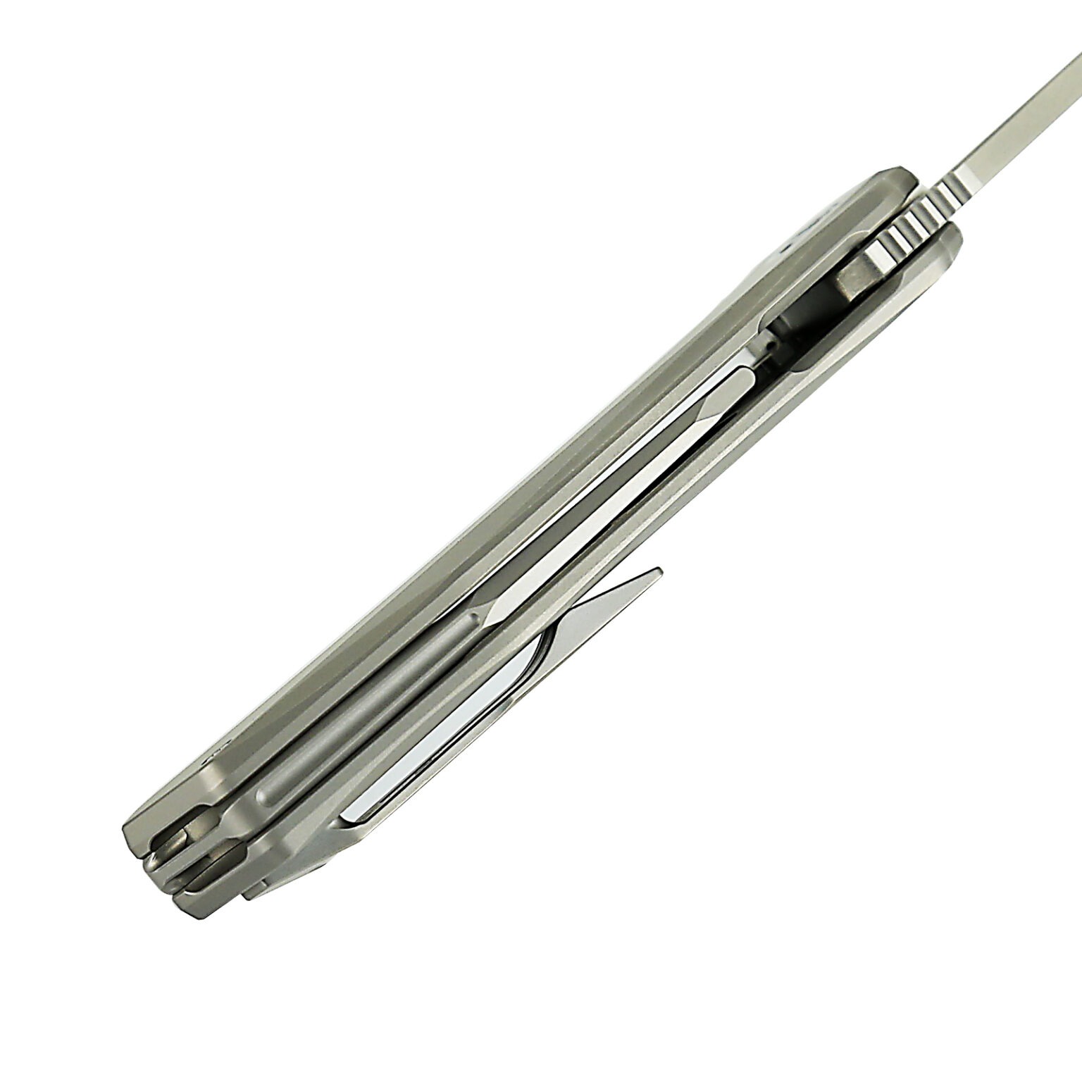 Z555 Titanium bead blast handle Titanium bead blast clip – Reate Knives