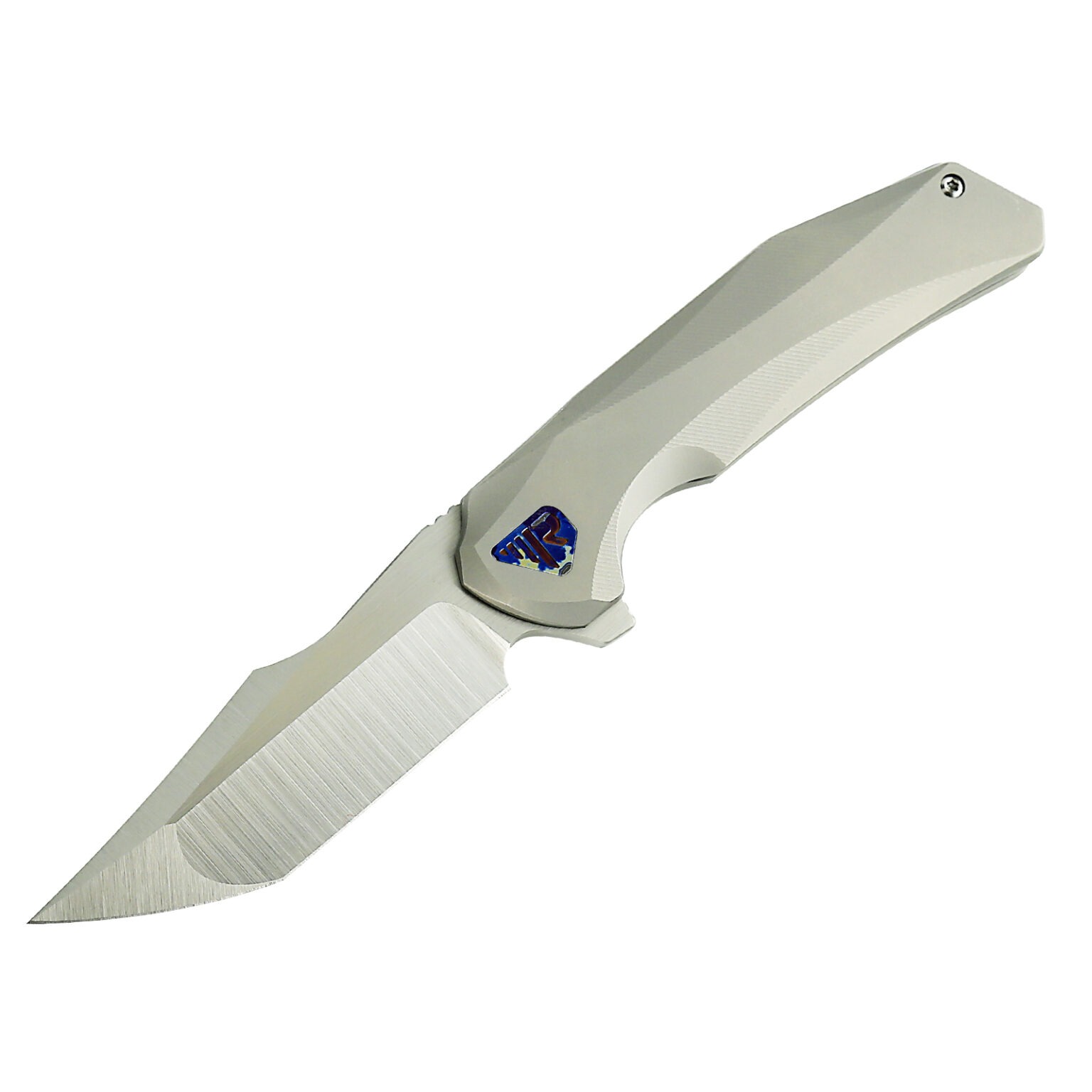 Z555 Titanium bead blast handle Zircuti clip – Reate Knives