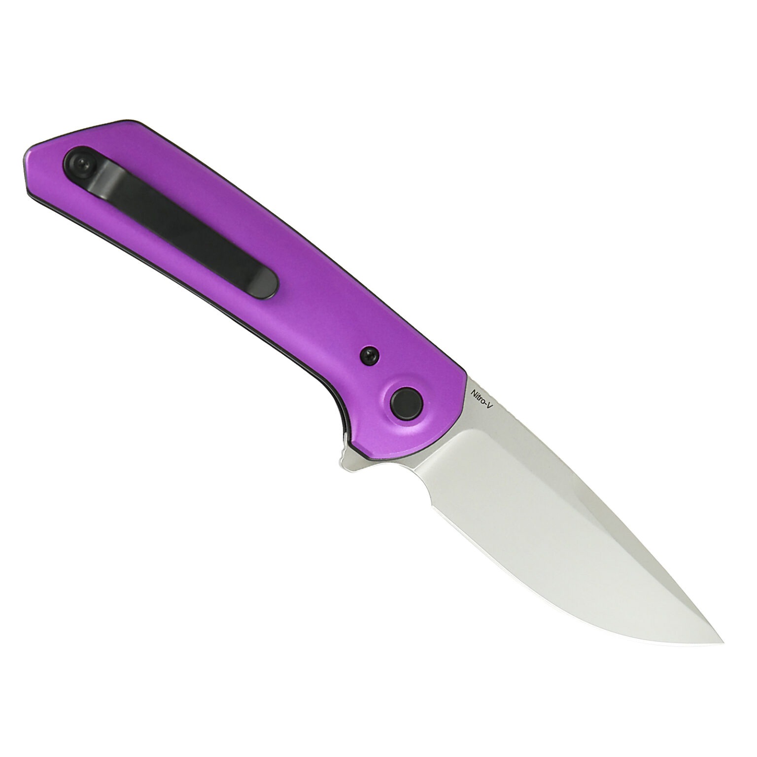 PL-XF Aluminum-Purple handle Stonewashed blade – Reate Knives