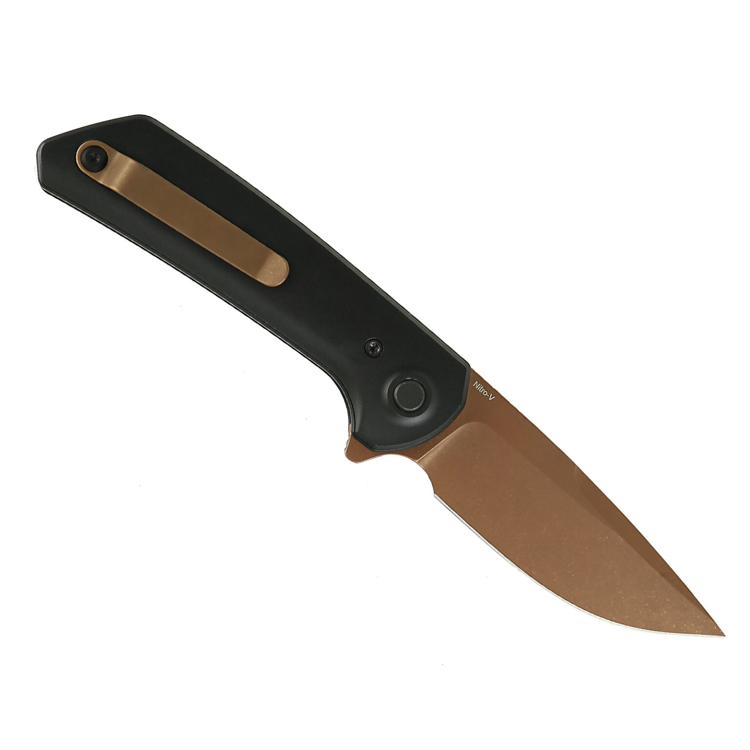 PL-XF Aluminum-Black handle Bronze PVD blade – Reate Knives