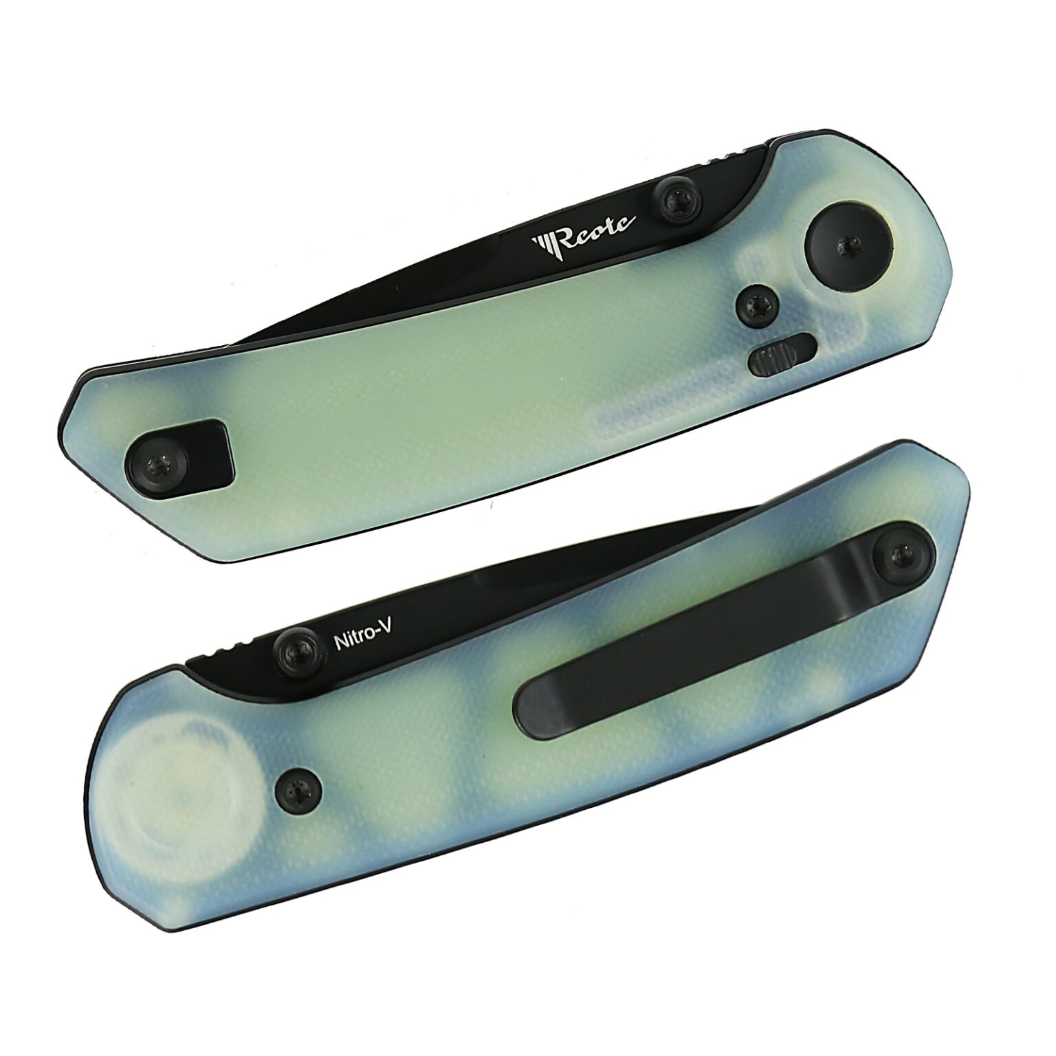 PL-XT Jade G10 handle Black PVD blade – Reate Knives