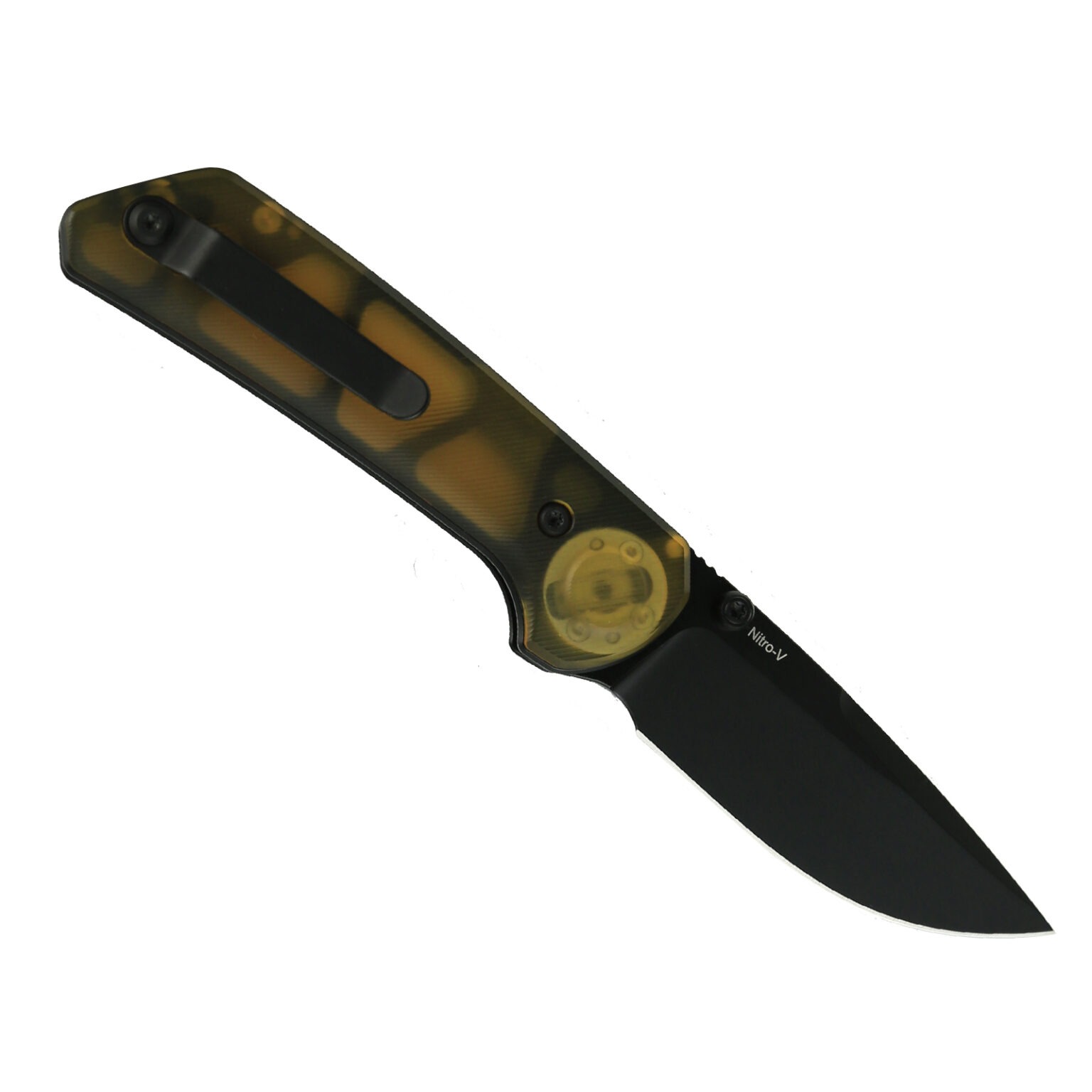 PL-XT Ultem handle Black PVD blade – Reate Knives