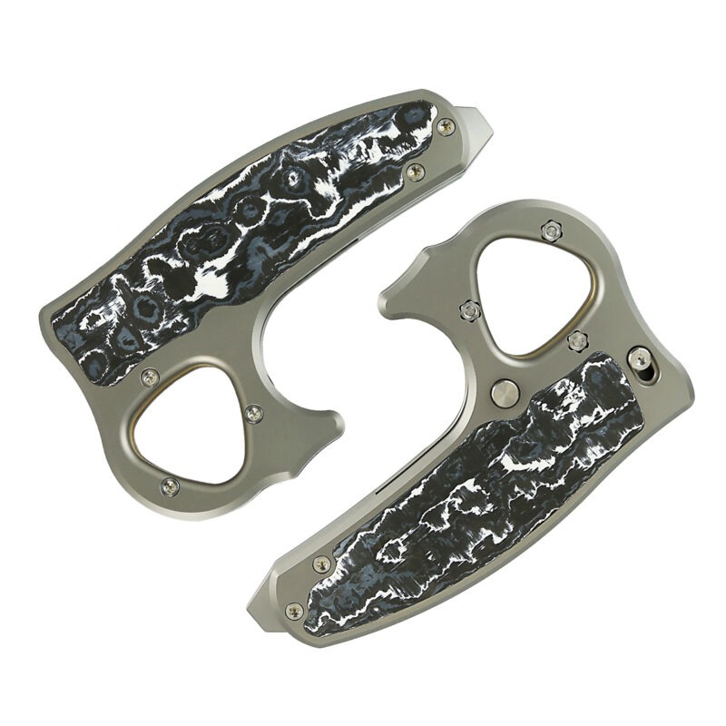T1000-V2 Titanium Bead Blast Hand rubbed – Reate Knives