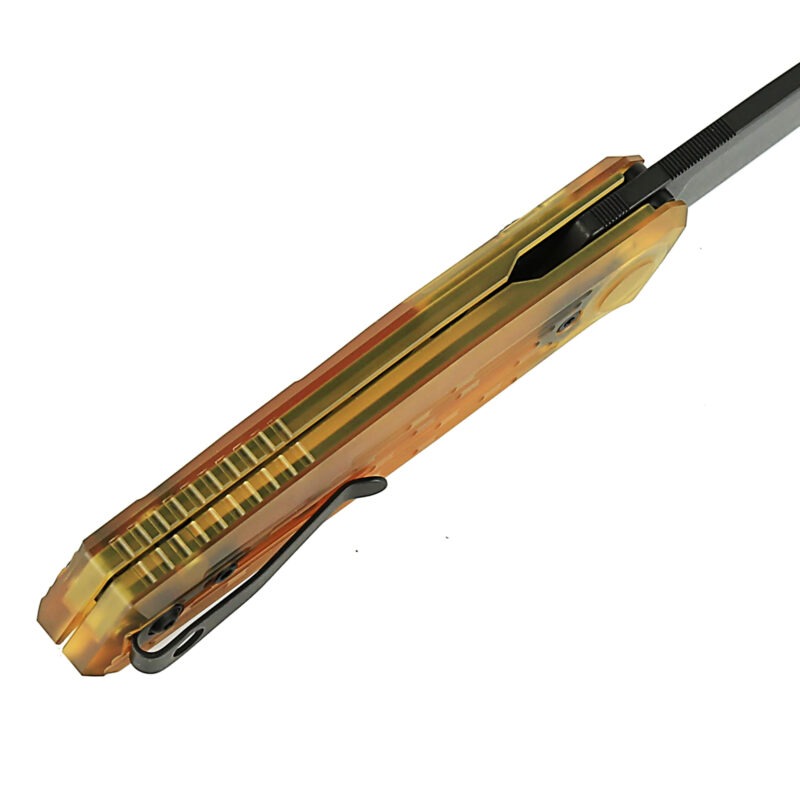 PL-6 Ultem handle Black PVD blade – Reate Knives